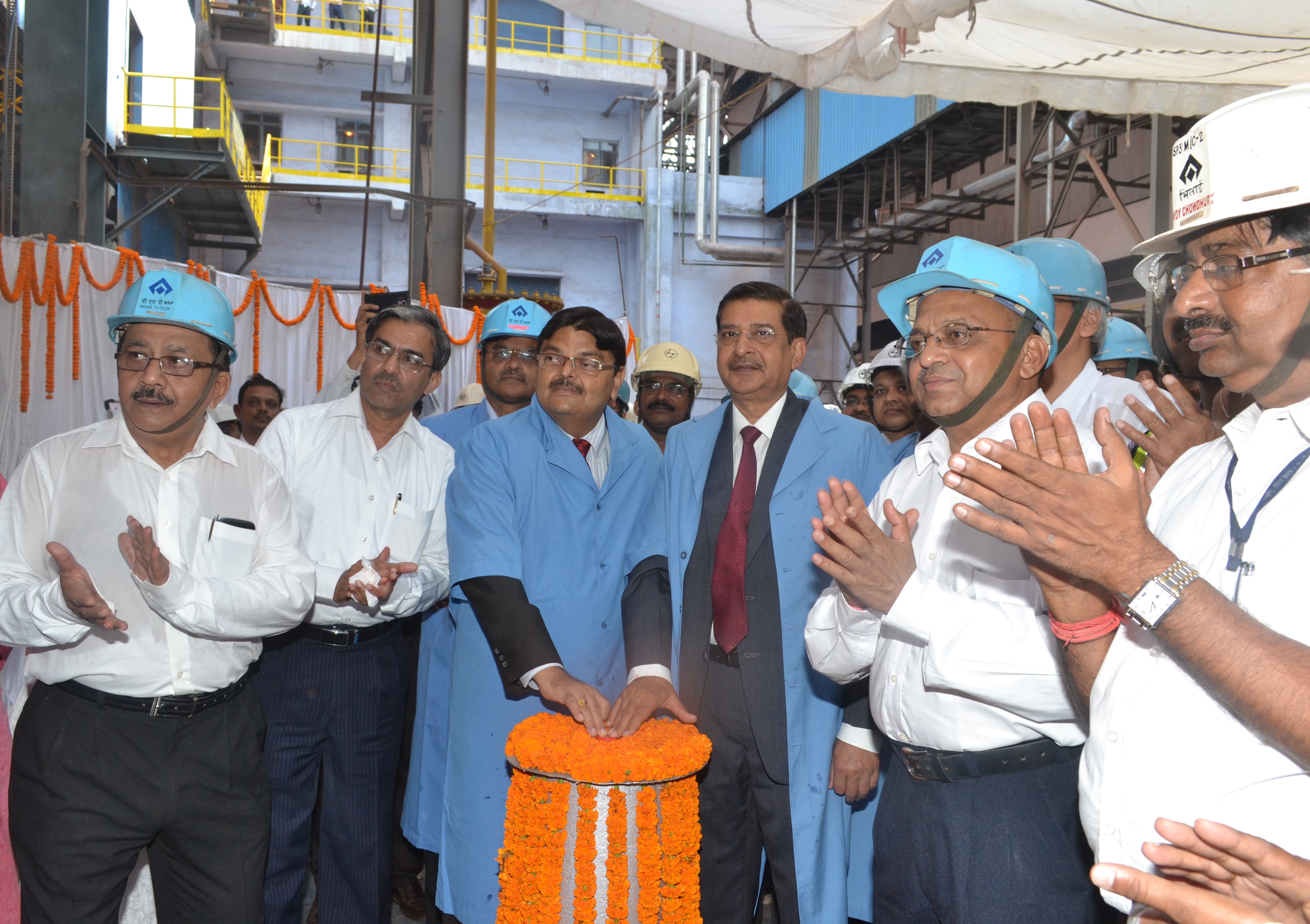 Secretary Steel inaugurates New Sinter Plant and Coke Oven Battery at ...