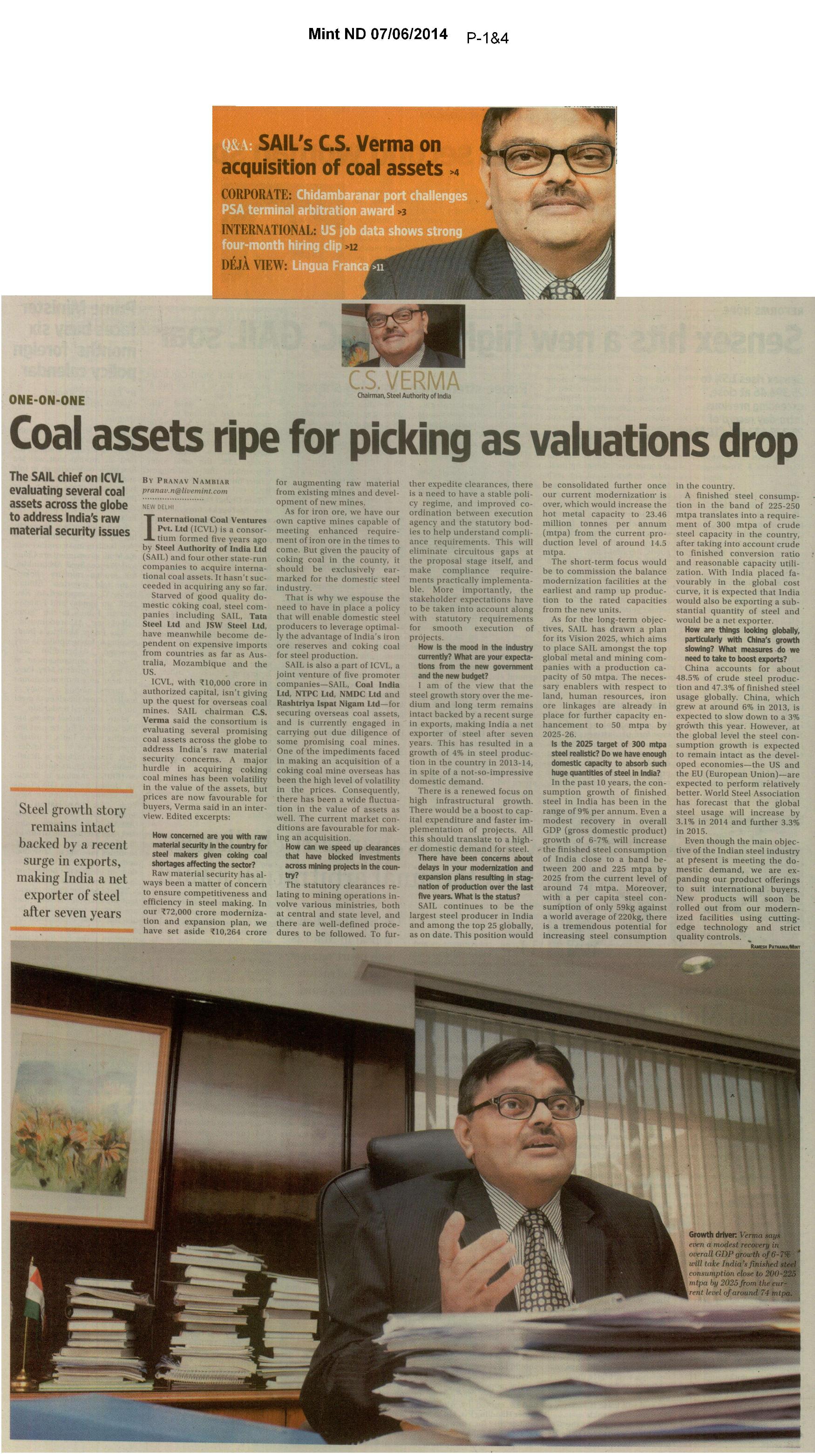 ONE-ON-ONE with SAIL CHAIRMAN | SAIL